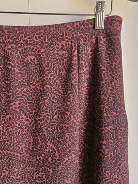 LOFT | Skirts | Loft Aline Paisley Skirt In Womens 8 | Poshmark